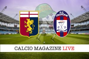Genoa - Crotone 4-1, il tabellino: in grande spolvero i nuovi acquisti