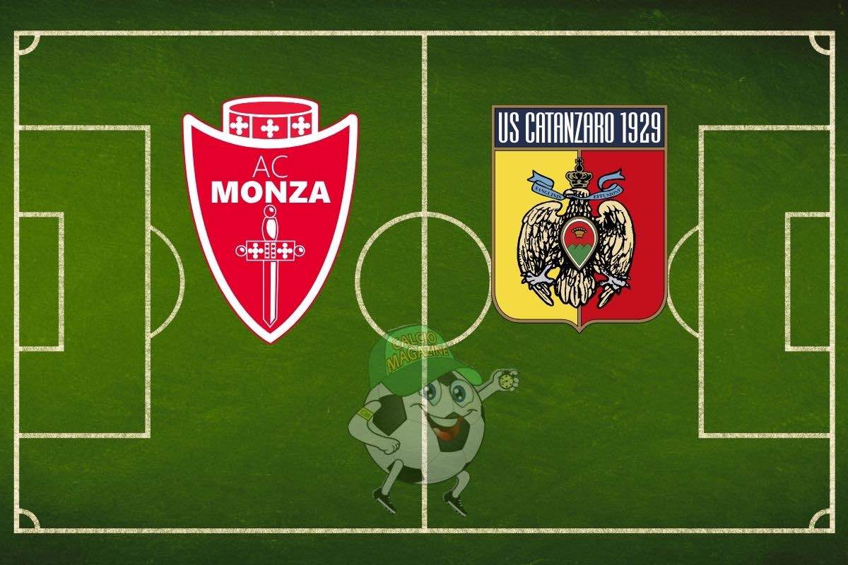 Monza-Catanzaro: diretta live e risultato in tempo reale